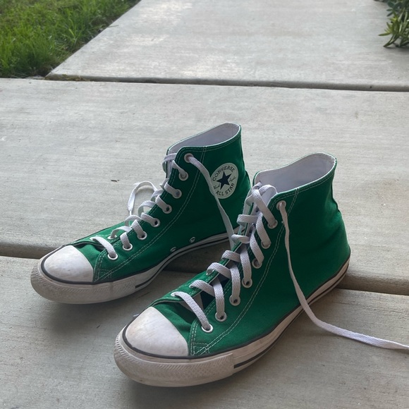 Converse | Shoes | Converse All Star Green | Poshmark